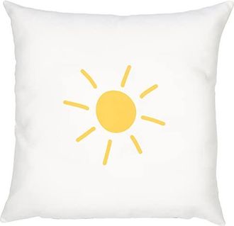 Bonamaison Le Jardin du Lin Dekorativer Kissenbezug, Baumwolle, mehrfarbig, 43 x 43 cm