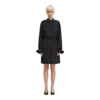 Sportmax Eolie Hemdkleid - - Dresses - Damen - Schwarzk - L