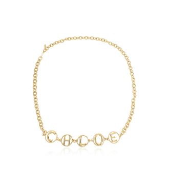 Chlo&eacute; Script Jewelry Belt - - Accessories - Damen - Gelb - ONE SIZE