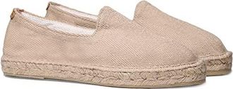 Toni Pons Espadrille Homme en Tissu Coton - MONTGRI - Tabac, 45 EU