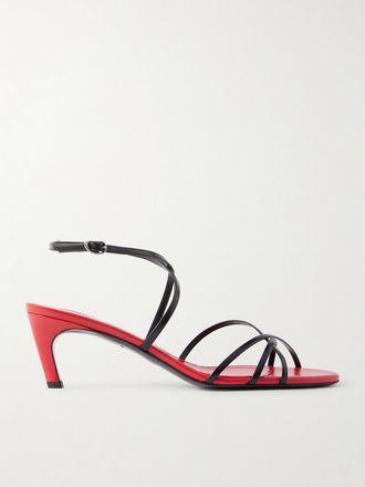 Proenza Schouler Sandales En Cuir Uma - Rouge