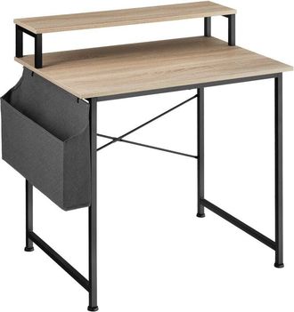 TecTake Tectake - Bureau Style industriel Pieds en plastique r&eacute;glables en hauteur