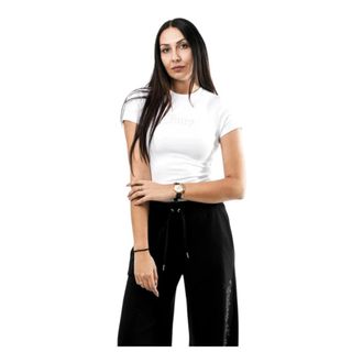 Juicy Couture Strass T-Shirt - - Tops - Damen - Wei&szlig; - L