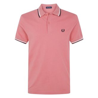 Fred Perry Herren, Oberteile, Rosa, XLGr&ouml;&szlig;e