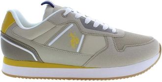 U.S.Polo Association U.s. Polo Assn., Homme, Chaussures, Multicolore, Taille: 44 EU Baskets Homme Beige Style Classique