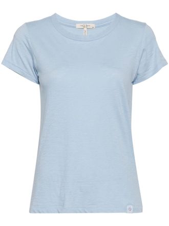 Rag & Bone t-shirt à logo imprimé au dos - Bleu