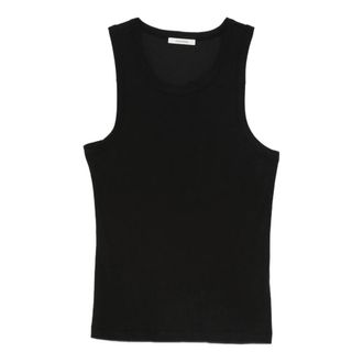 Entire studios Rundhals-Top ohne &Auml;rmel - - Tops - Herren - Schwarzk - XS