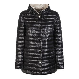 Herno Femme, Vestes, Noir, Taille: 40 FR A-Shape Reversible Down Jacket