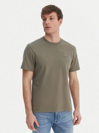 Joop JOOP! Jeans T-Shirt JJJ-Lei 30101979 Khakifarben Regular Fit
