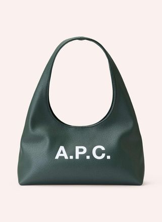 A.P.C. Schultertasche Baby Ninon gruen