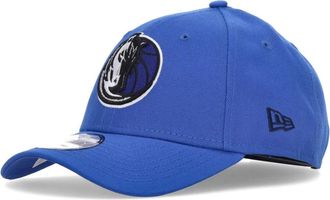 New Era NBA Dallas Mavericks Curvy Visor Hat - - Accessories - unisex - Blau - ONE SIZE