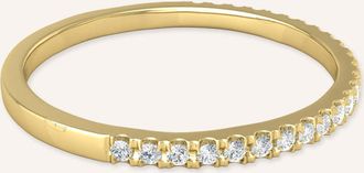 VEYNOU Veynou Ring Mara Aus 18 Karat Gelbgold Und 0,10ct. Diamanten gold