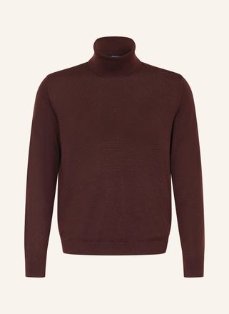 Strokesman's Strokesmans Rollkragenpullover braun