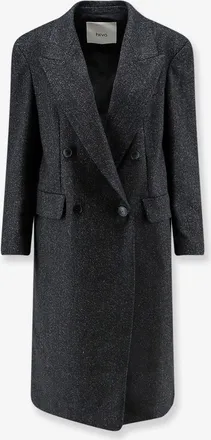 Hev&ograve; Martina Franca wool blend coat - HEVO - gender_Woman