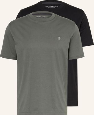 Marc O'Polo Marc Opolo 2er-Pack T-Shirts schwarz