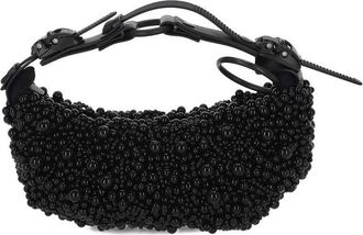 Innerraum Bead-Embellished Belt Bag - Black