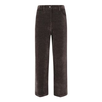 Low Classic LOW Classic - Pantalon large - Femme - Pantalons - Brun - Taille: 38 FR