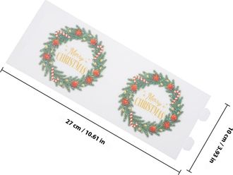 Artibetter 8 St&uuml;ck Kerzenabdeckungen aus Kunststoff Dekorative Teelichth&uuml;llen f&uuml;r Weihnachtsfeiern und Wohnraumdekoration