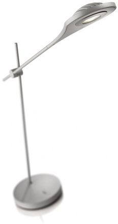Philips 690763016-Schreibtischlampe, LED-Beleuchtung, B&uuml;ro, Aluminium, grau 7.5|wattsW