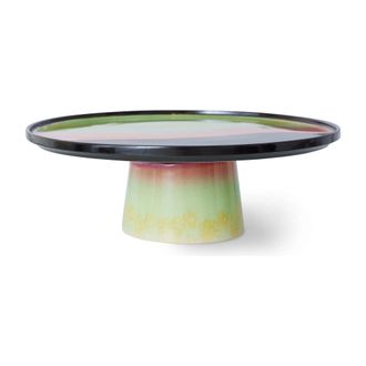 HKliving Plat à gâteau en grès HKliving