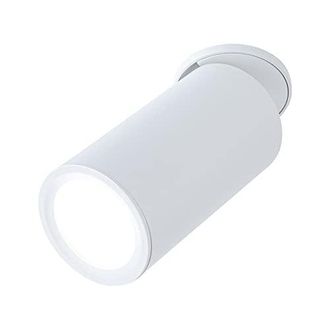 Paulmann 93086 spots encastr&eacute;s LED Turnal rond 60mm 90&deg; 470lm gradable 3 niveaux rond incl. 1x6W grad. proj. encastr&eacute;s Blanc d&eacute;poli m&eacute;tal 2700K Coin
