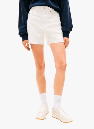 Tommy Hilfiger Short court droit en coton m&eacute;lang&eacute;