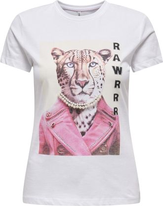 Only Onlvibe Life S/S Glasses Top Box JRS