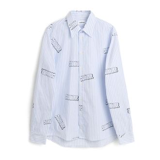 Soulland Rado Shirt - - Shirts - Herren - Blau - L/XL