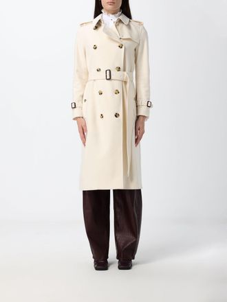 Burberry Kensington Zweireihiger Kaschmir-Trenchcoat mit G&uuml;rtel