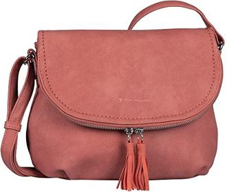 Tom Tailor lari, Sac à bandoulière Femmes, Rouge pastèque, 26,5 x 5 x 21 (LxBxH)