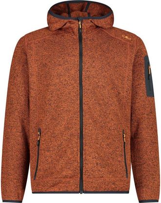 F.lli Campagnolo Fleecejacke CMP Herren Fleecejacke Knitted Fix Hood Jacket 3H60847N