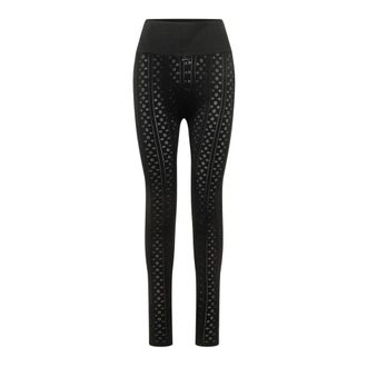 J.W.Anderson Pointelle Bow Leggings - - Trousers - Damen - Schwarzk - M
