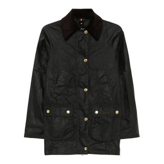 Barbour Femme, Vestes, Vert, Taille: 42 FR Veste moderne Beadnell cir&eacute;e