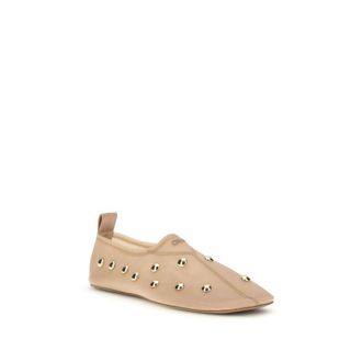 Chlo&eacute; Womens Multicolor Polyamide Ballet Flats