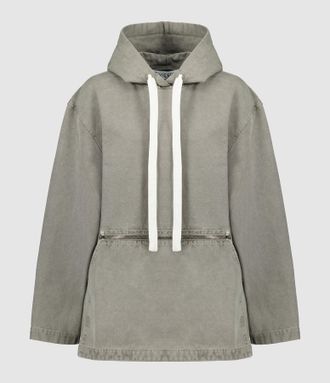 J.W.Anderson Sweatshirt Garment Dye Gris Capsule Clay