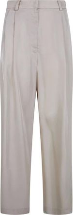 Frankie Shop Femme, Pantalons, Beige, Taille: 36 FR Wide Pantalons