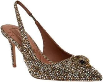Kurt Geiger Femme, Chaussures, Beige, Taille: 38 EU Escarpin Belgravia &agrave; bride arri&egrave;re