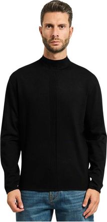 A|X Armani Exchange Homme, Pulls, Noir, Taille: M Pull en maille verticale