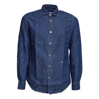 Jacob Cohen Femme, Blouses et Chemises, Bleu, Taille: 38 FR Kimonos