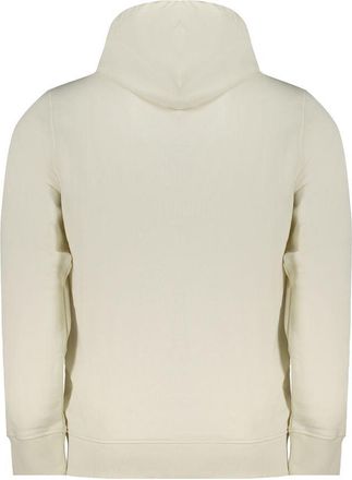 Calvin Klein Logo-Embroidered Cotton Blend Hoodie - White