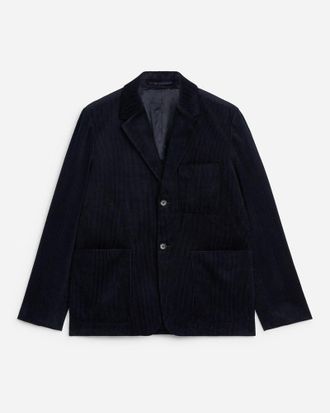 Arket Blazer Aus Cord -Blau