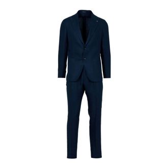 Tagliatore Homme, Costumes, Bleu, Taille: L Single Breasted Suits