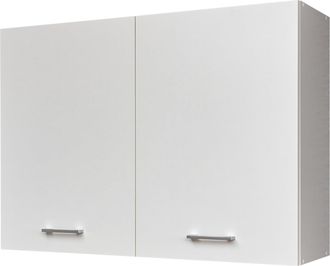 M&ouml;belando H&auml;ngeschrank >Wow< in Wei&szlig; matt - 100x72x31 (BxHxT)