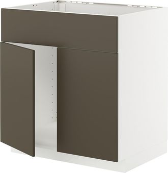 IKEA METOD Unterschr f Spüle+2 Türen/Front