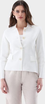 van Laack Blazer gestrickt aus Air Cotton