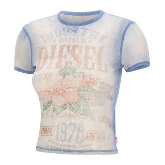 Diesel T-Iana T-Shirt - Femme - Tops - Multicolore - Taille: 36 FR