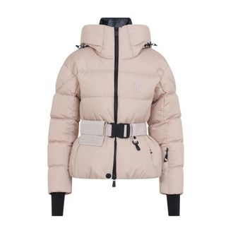Moncler Veste de ski isol&eacute;e &agrave; capuche Bouquetin - Femme - Vestes - Rose - Taille: 42 FR