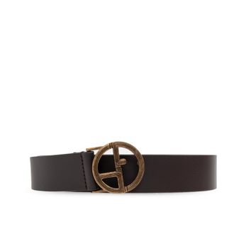 Giorgio Armani Leder G&uuml;rtel - - Accessories - Herren - Braun - 110 CM