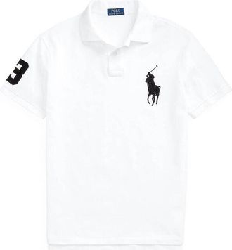 Polo Ralph Lauren Herren Poloshirt aus Pique Custom Slim Fit