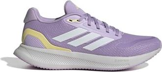adidas Femme Runfalcon 5 Running Shoes, Powder Plum/FTWR White/Orange Tint, 39 1/3 EU